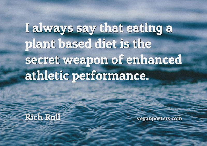 I always say that eating a plant | Vegan Posters